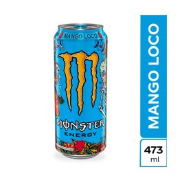 Bebida Energizante Monster Energy Mango Loco Lata x 473ml - La Vaquita