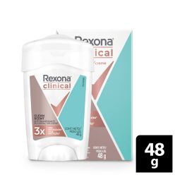 Desodorante En Crema Rexona Clinical Women Clean Scent x 48gr - La Vaquita