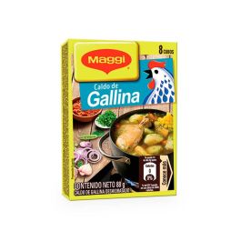 Caldo De Gallina Maggi x 88gr x 8 Cubos - La Vaquita