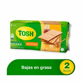 Galletas Tosh Con Salvado Y Miel x 418gr x 2 Tacos - La Vaquita