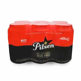 Cerveza Pilsen Lata x 330ml x 6 Unidades - La Vaquita