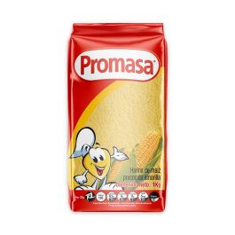 Harina Precocida De Maíz Promasa Amarilla x 1000gr - La Vaquita