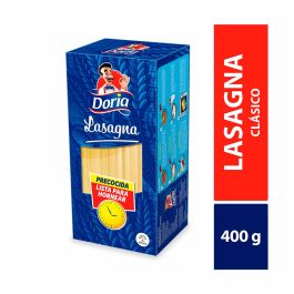 Pasta Doria Lasagna Precocida x 400gr - La Vaquita
