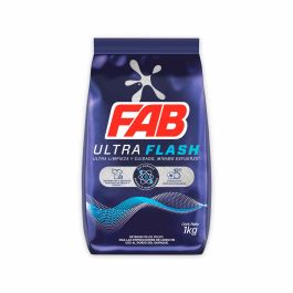 Detergente En Polvo Fab Ultra Flash x 1000gr - La Vaquita