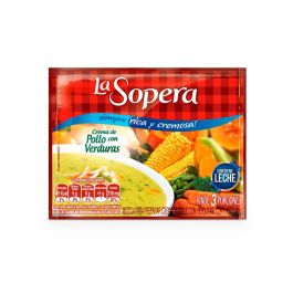 La Sopera 36g 3p Pollo/verduras - La Vaquita