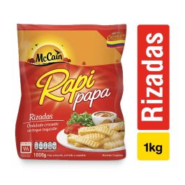 Papas Precocidas Rapi Papa Mc Cain Rizadas x 1000gr - La Vaquita