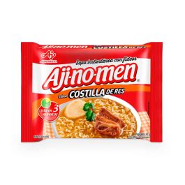 Sopa Instantánea Ají-No-Men Sabor A Costilla x 80gr - La Vaquita