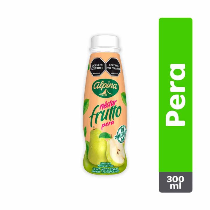 Néctar Frutto Alpina Sabor A Pera Pet x 300ml - La Vaquita