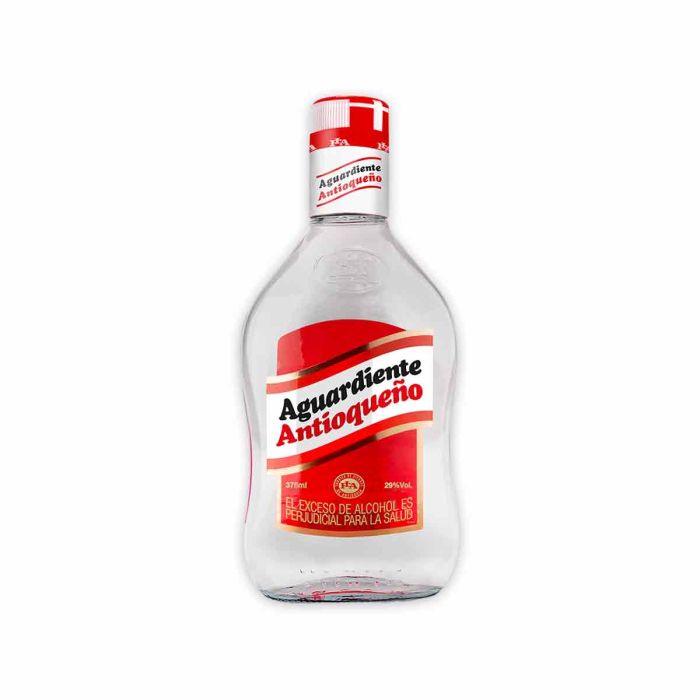 Aguardiente Antioqueño Tradicional Media x 375ml - La Vaquita