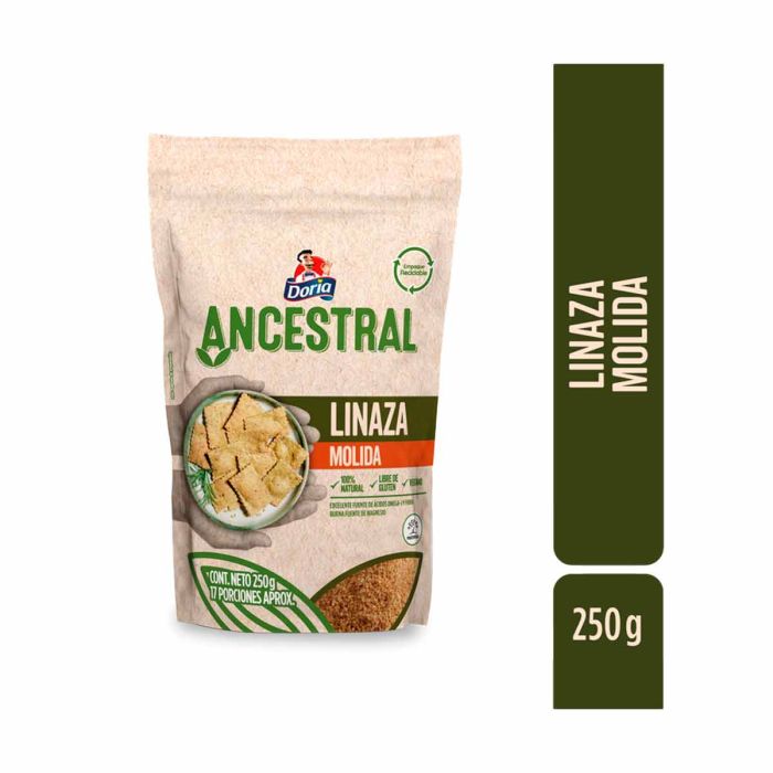 Linaza Molida Doria Ancestral x 250gr - La Vaquita