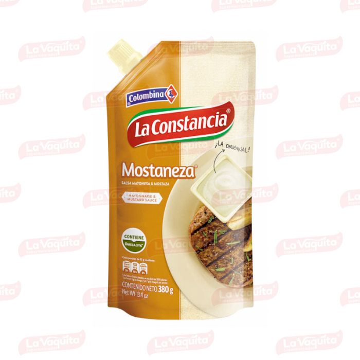 Salsa Mostaneza La Constancia Doypack x 380gr - La Vaquita