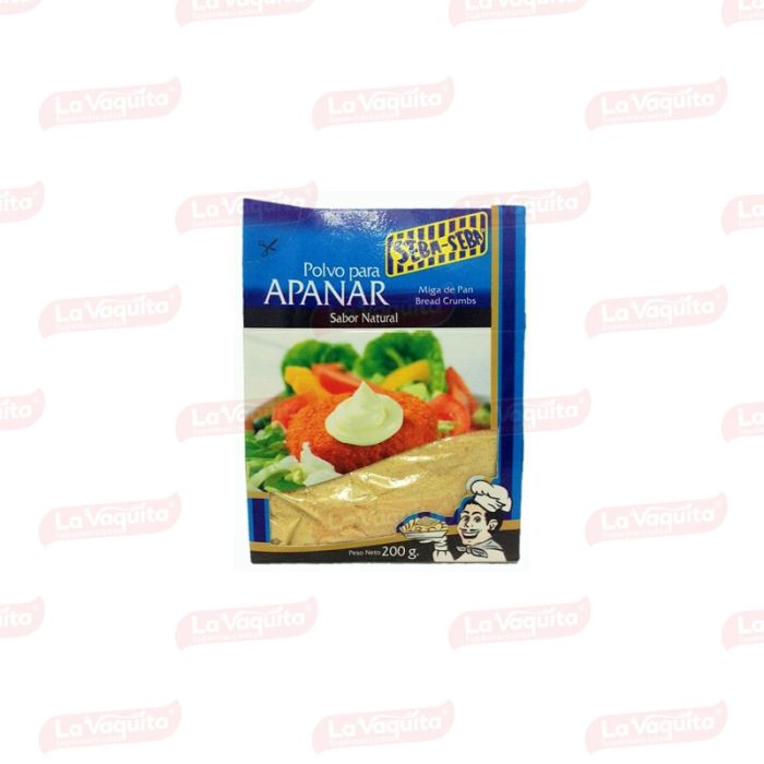 Polvo Para Apanar Seba Seba Sabor Natural Bolsa x 200gr - La Vaquita