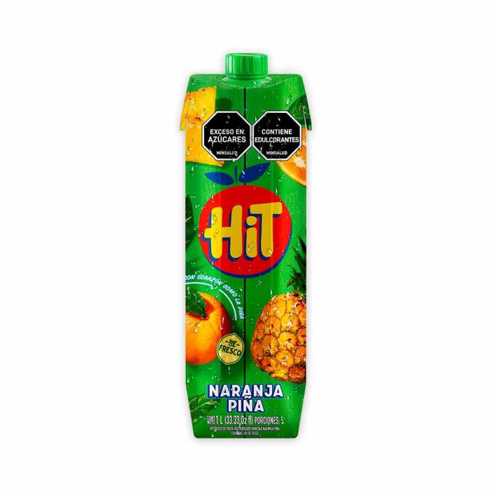 Jugo Hit Sabor A Naranja Piña Tetra x 1000ml - La Vaquita