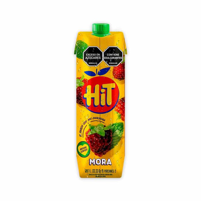 Jugo Hit Sabor A Mora Tetra x 1000ml - La Vaquita