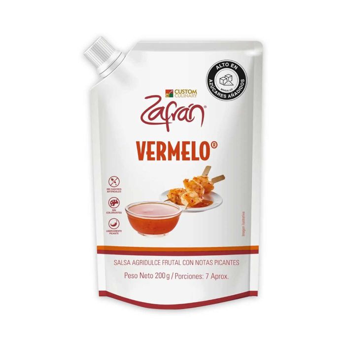Salsa Vermelo Zafrán Doypack x 200gr - La Vaquita