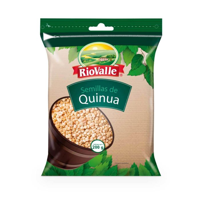 Semillas De Quinua Riovalle Bolsa x 200gr - La Vaquita