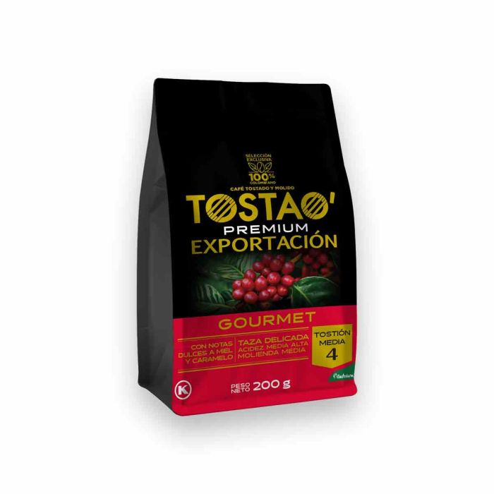 Café Tostao Premium Exportación Gourmet Bolsa X 200gr - La Vaquita